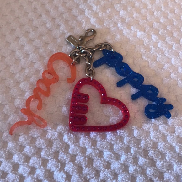Coach | Accessories | Coach Poppy Keychain | Poshmark